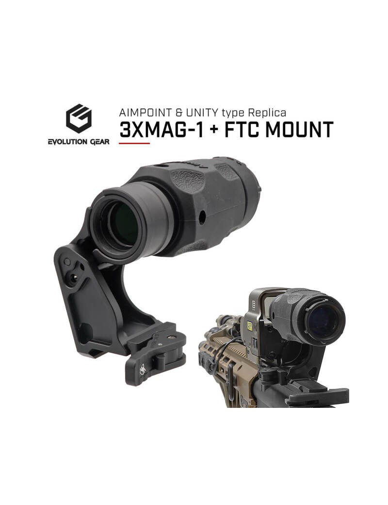 magnifier mount FTC unity style black