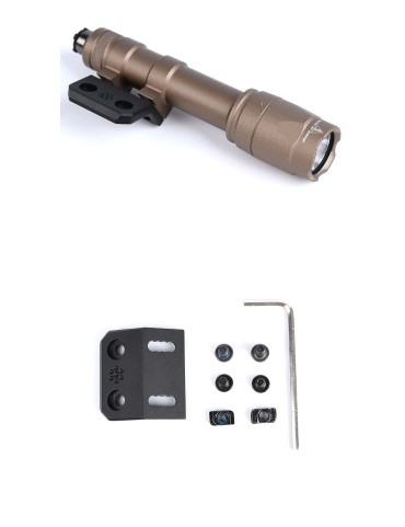 surefire m300/m600 m-lok offset mount arisaka replica