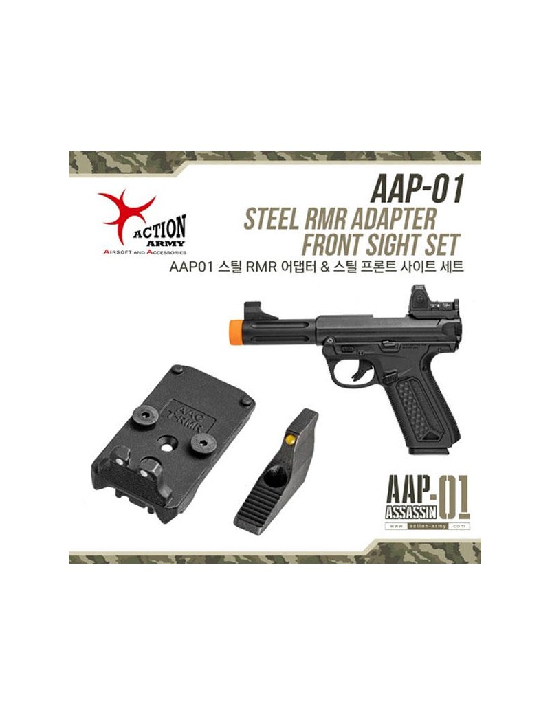 AAP01 Steel RMR Adapter & Front Sight Set